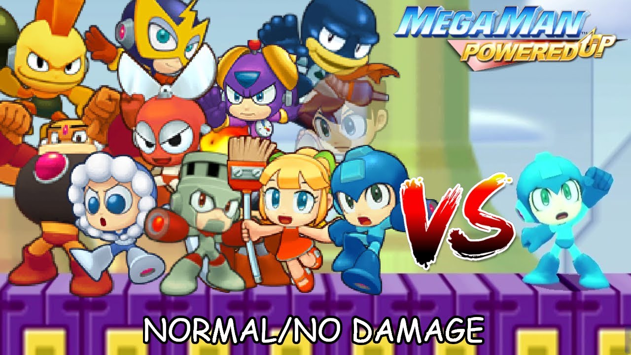 Mega Man Powered Up: EVERYONE vs. Mega Man's Copy Robot (Normal/No ...