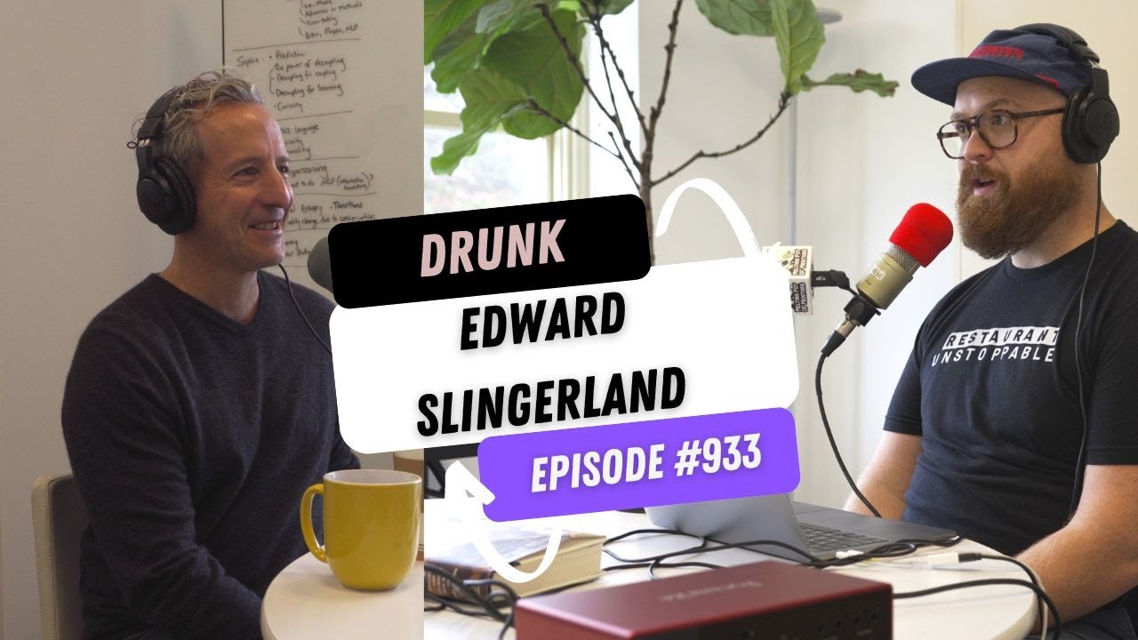 The author of Drunk and our relationship with alcohol throughout history with Edward Slingerland ...