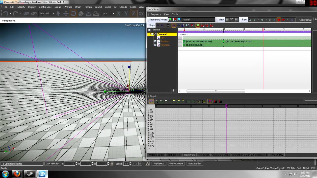 CryEngine 3 - Trackview Camera Tutorial - YouTube