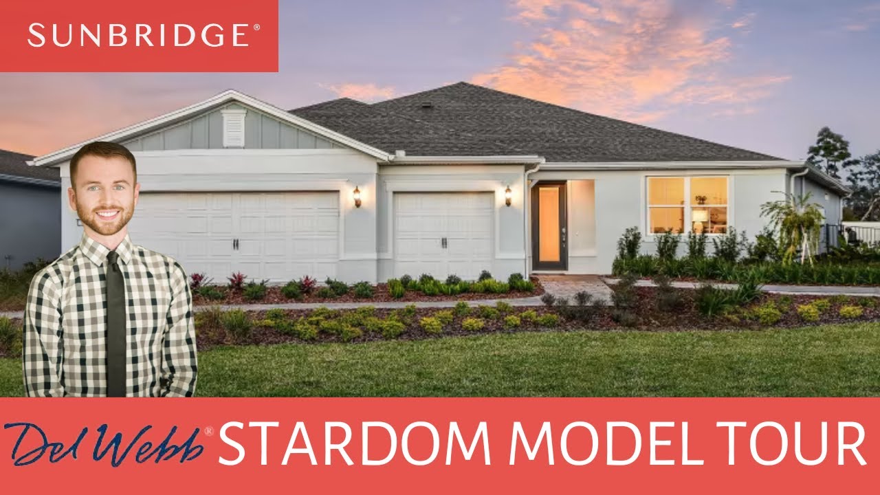 Sunbridge | Stardom Model Home Tour | Del Webb Homes | St. Cloud Eco ...