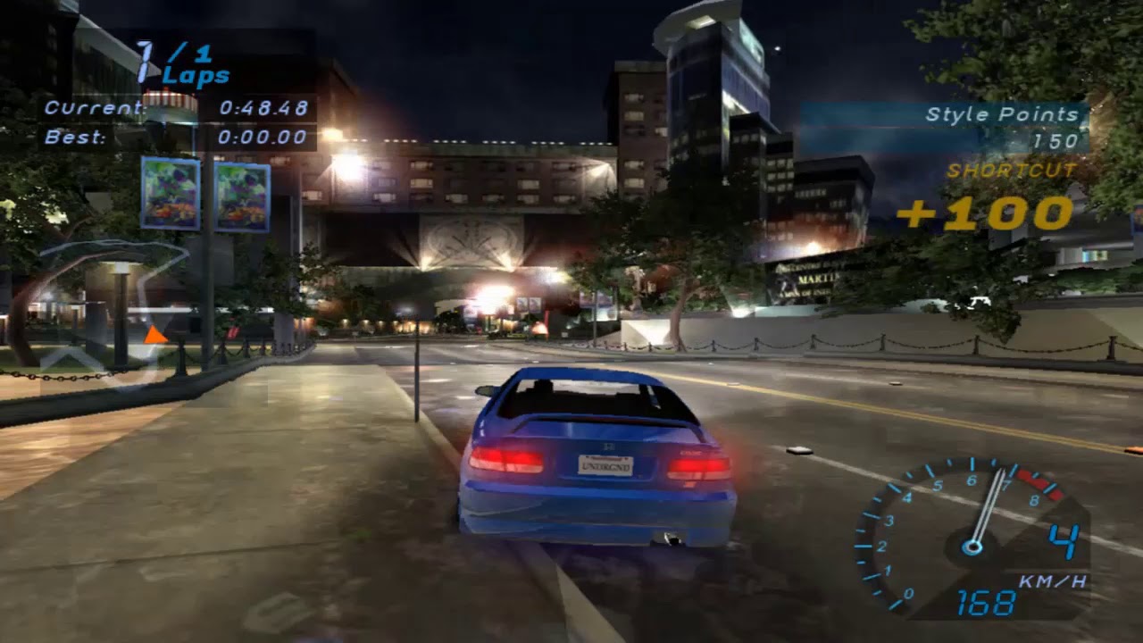 NEED FOR SPEED UNDERGROUND | SPRINT | TJ’S TIME TRIAL - YouTube