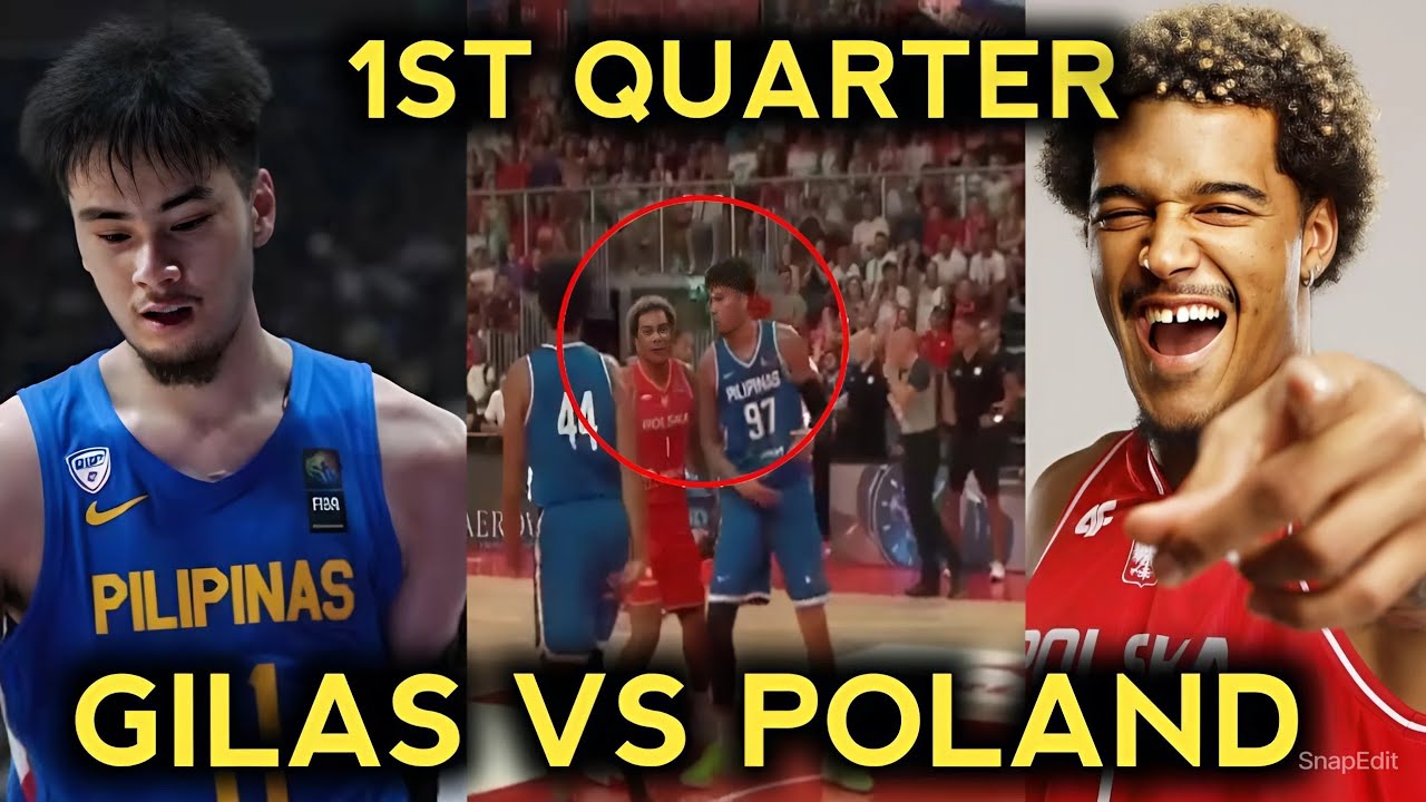 GILAS VS POLAND ( 1ST QUARTER ) - YouTube
