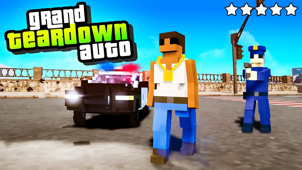 New GTA MOD In TEARDOWN Has the Most Deadly Police! - Teardown Mods ...