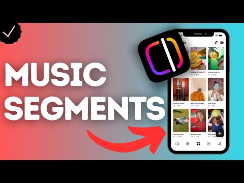 How to select music segments in Instagram Edits App?