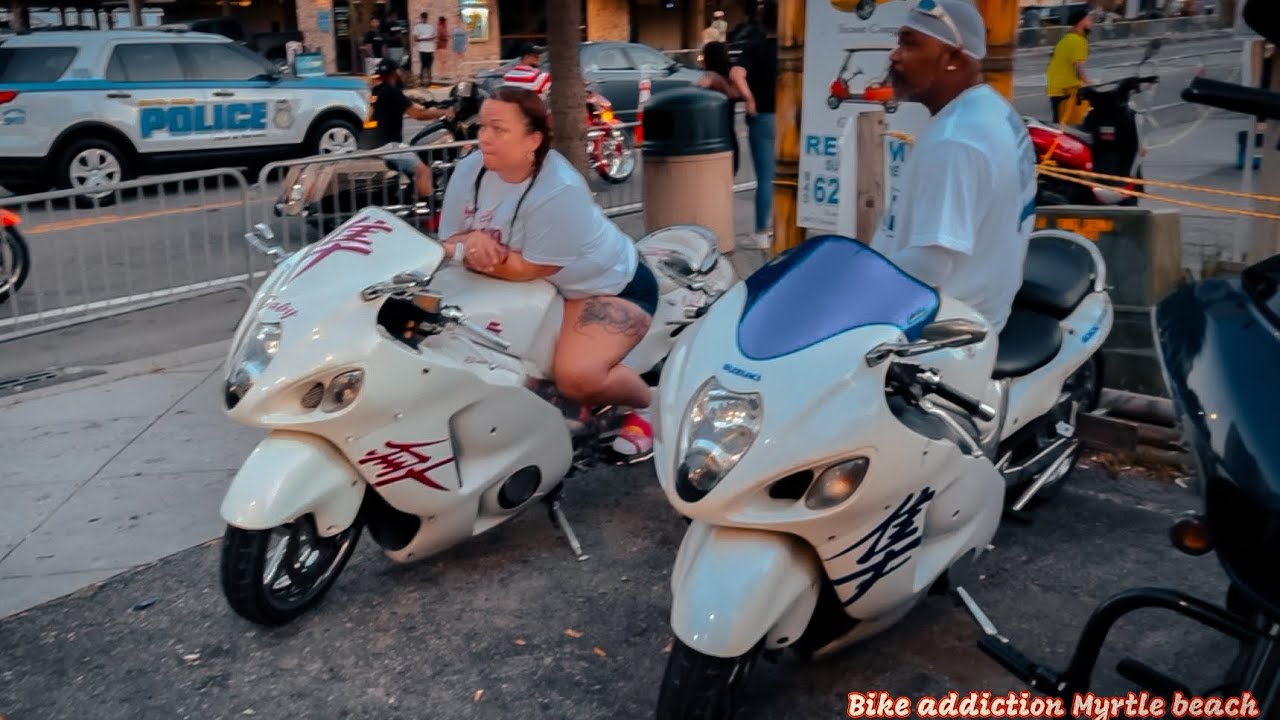 Atlantic Bike weekend - Ocean Boulevard Myrtle - YouTube