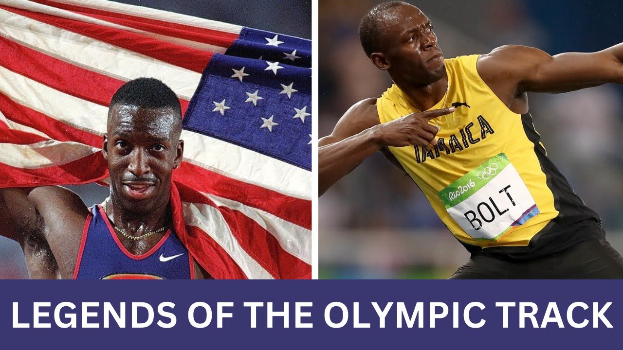 LEGENDS OF THE OLYMPIC TRACK: 4 ICONIC SPRINTERS WHO MADE HISTORY - YouTube