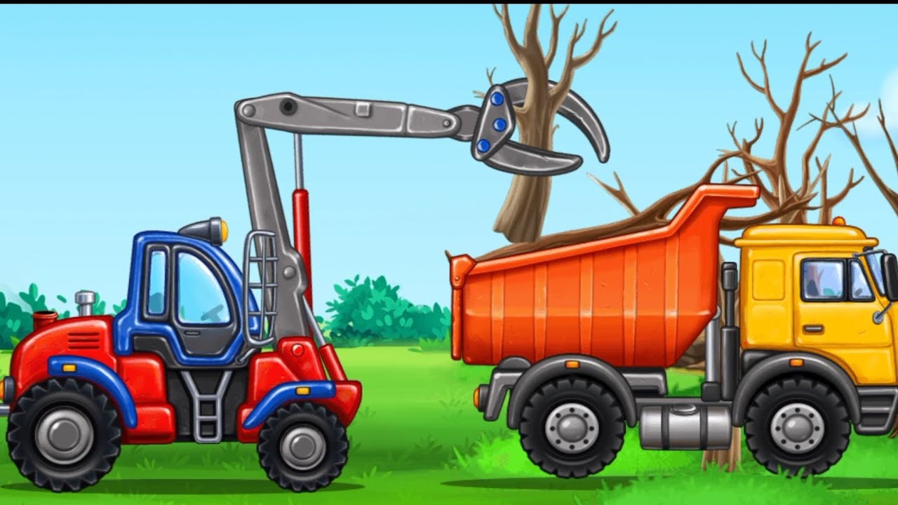 Dojar cartoon gadi wala || badiya badiya cartoon || made of kids ...