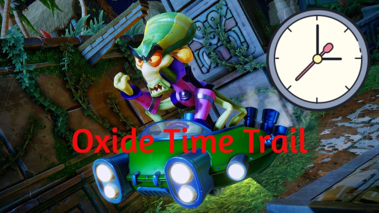 Crash Team Racing Nitro Fueled - Roo's Tubes - Oxide Time Trial - YouTube
