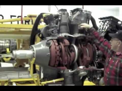 Wright Engine U.S.A. R-3350 - YouTube