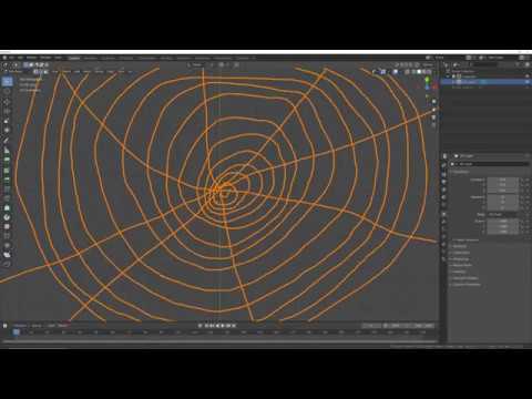 Blender Quick Tip - Spider web from greasepencil - YouTube