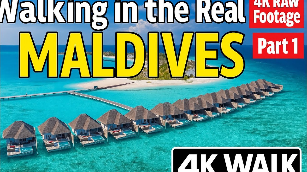 Walking in Malé 🇲🇻 – Real Maldives Capital in 4K | RAW Street Tour ...