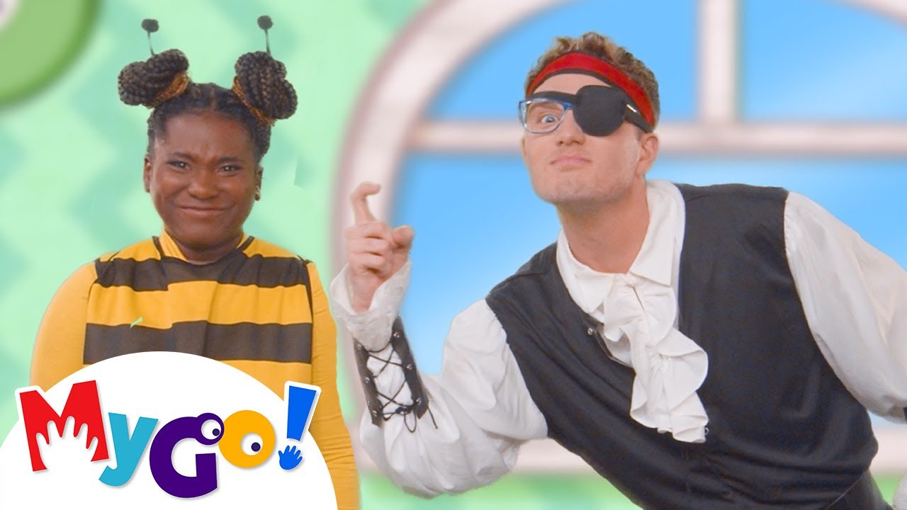 Dress Up (Princesses, Pirates and Planes) | Learn To Sign With @MyGo ...