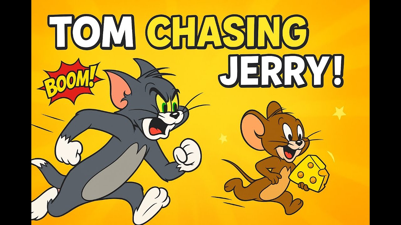 Tom Chasing Jerry Non Stop Funny Cartoon for Kids - YouTube