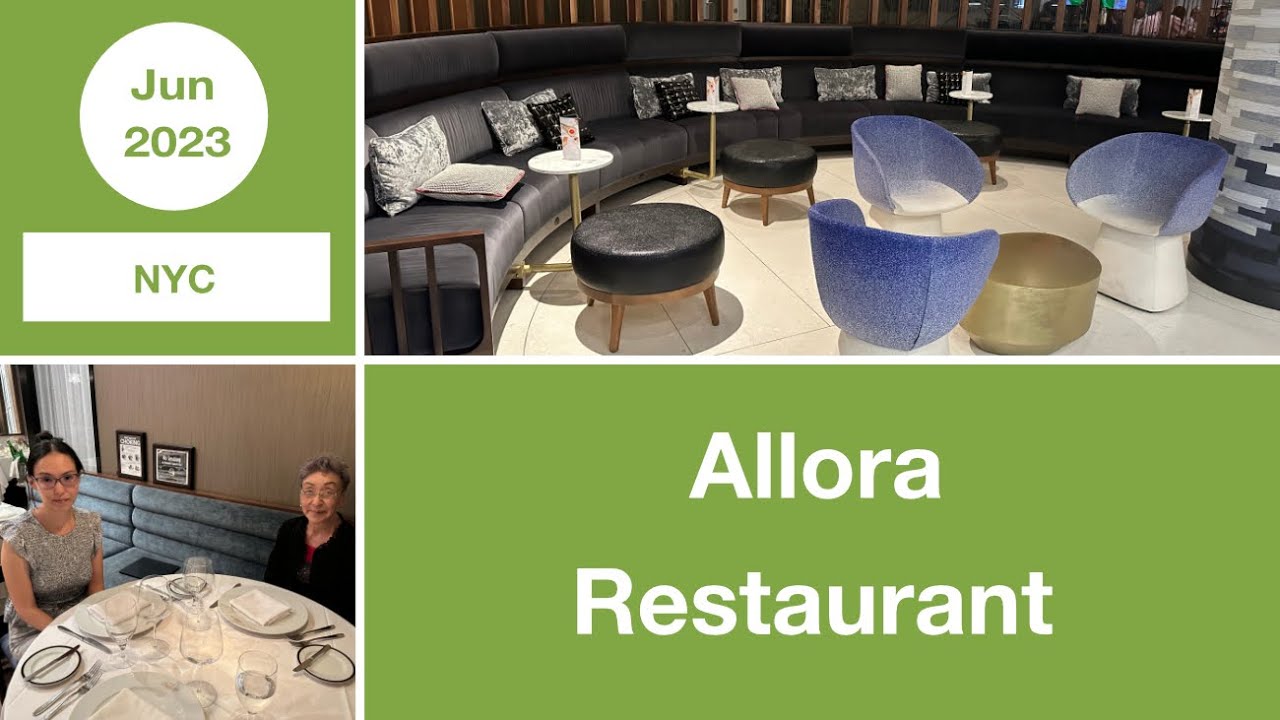 A Day in Life of a First Time NYC Visitor: Allora Restaurant ...