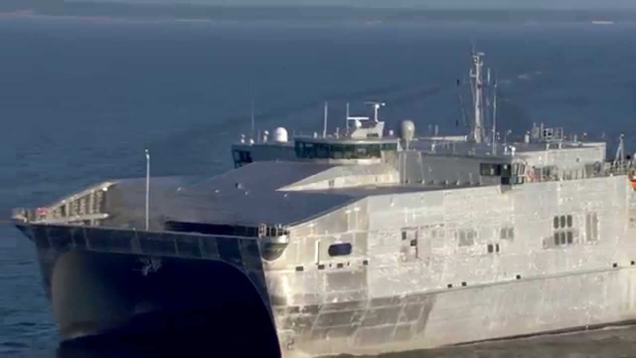 USNS Spearhead (JHSV 1) - YouTube