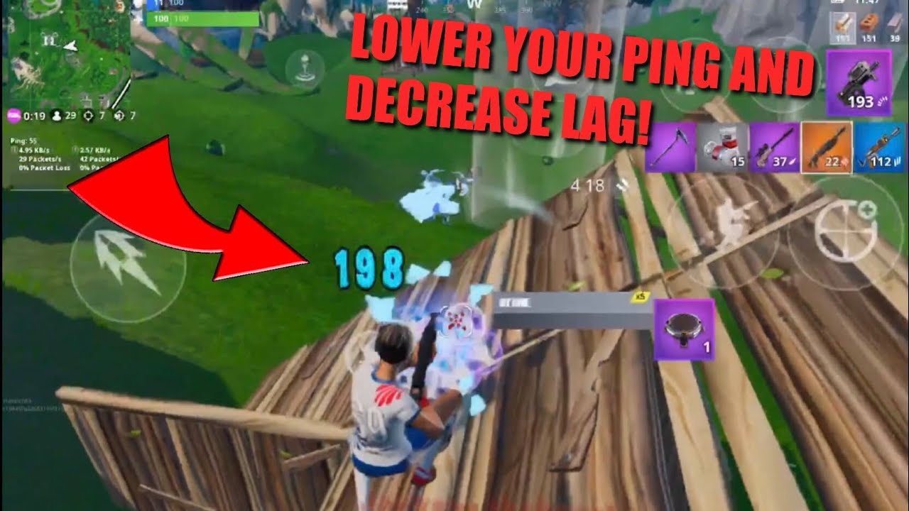 Lower Ping and Decrease Lag on Fortnite Mobile - YouTube