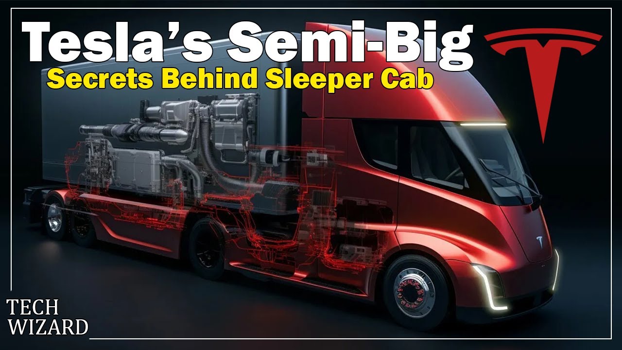 Tesla’s Semi Big shocking price, sleeper cab, and hidden features ...