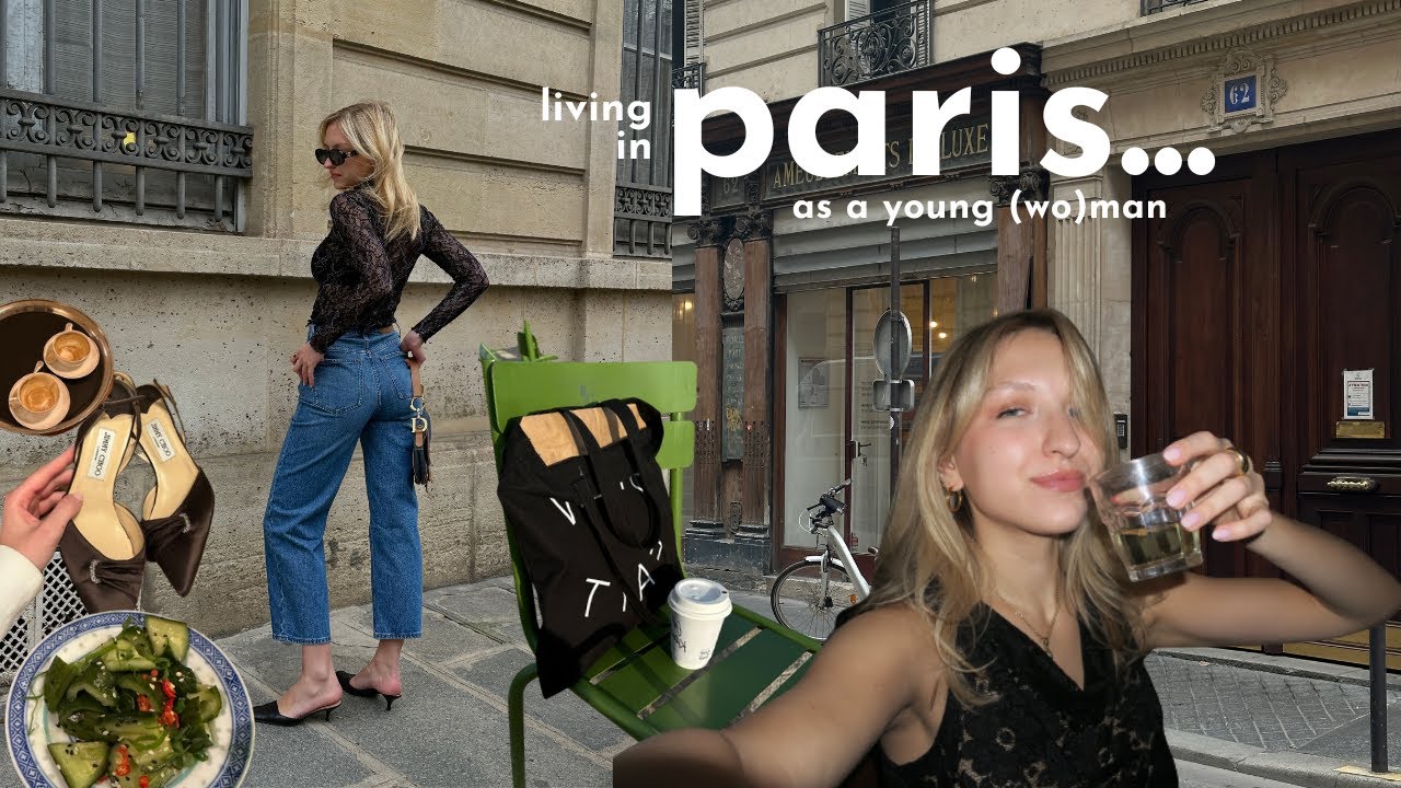 vlog: living in paris as a young (wo)man ep 1 - YouTube