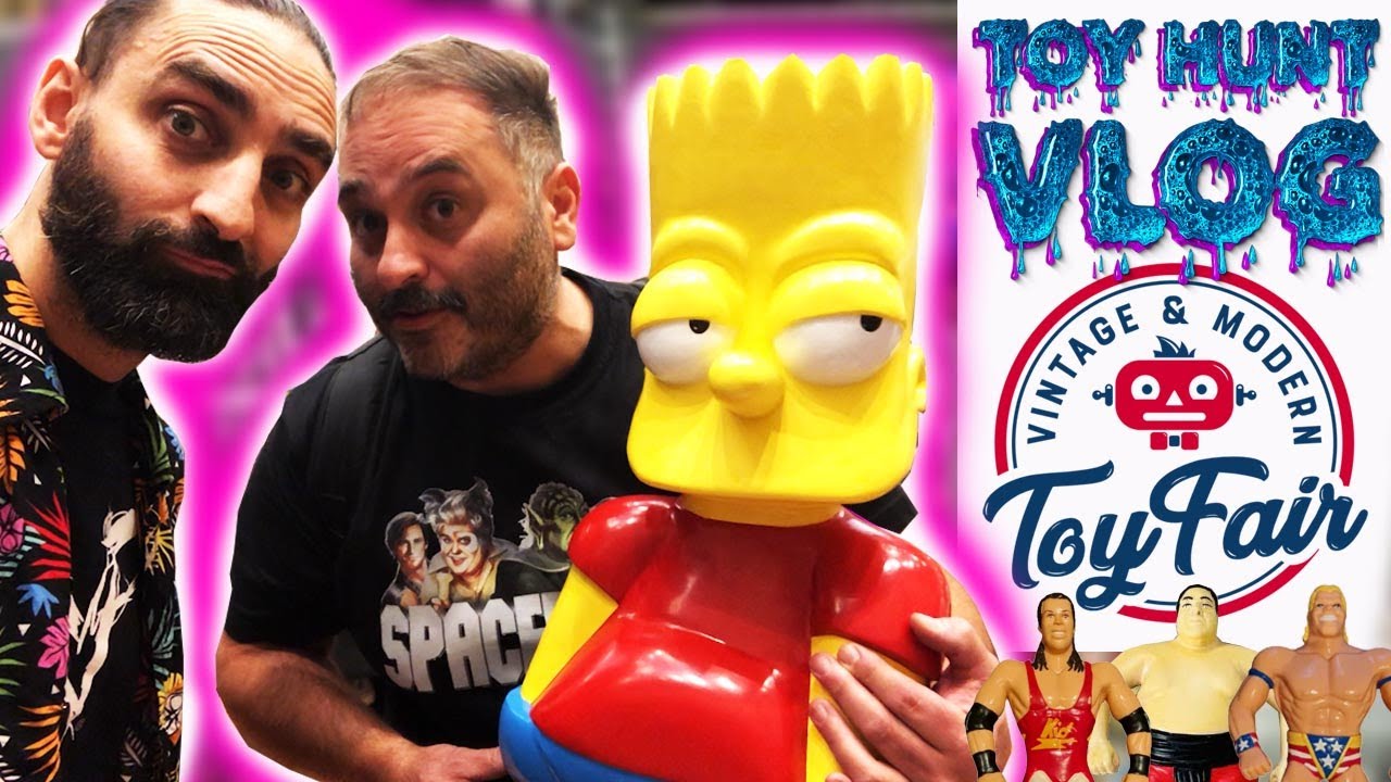 TOY HUNT VLOG! Vintage and Modern Toy Fair February 2023! - YouTube