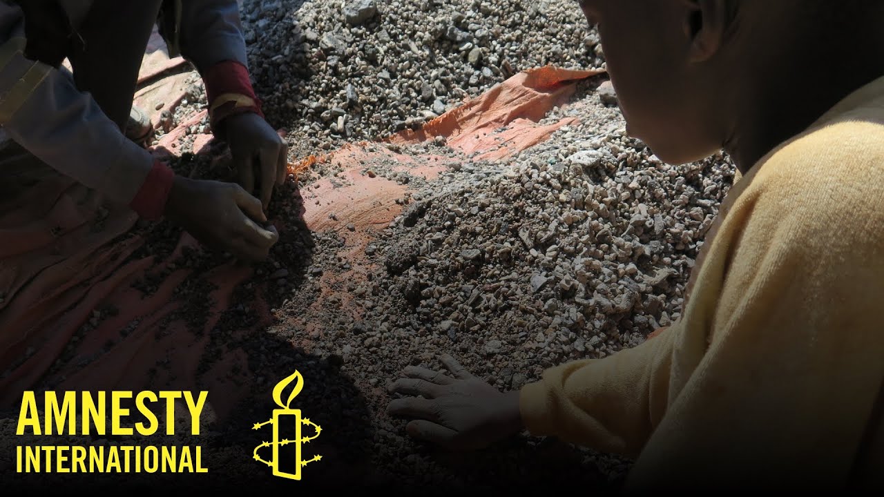 This is what we die for Child labour in the DRC cobalt mines - YouTube