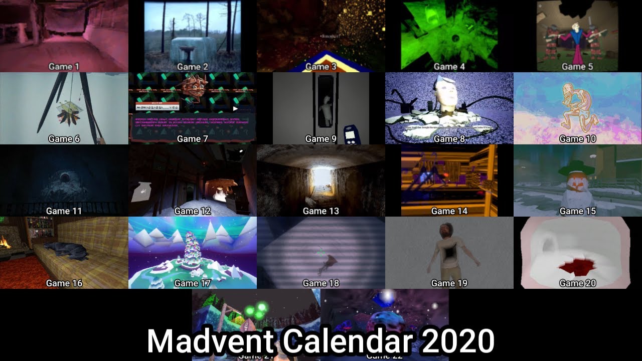 Madvent Calendar 2020 (No Commentary) - YouTube