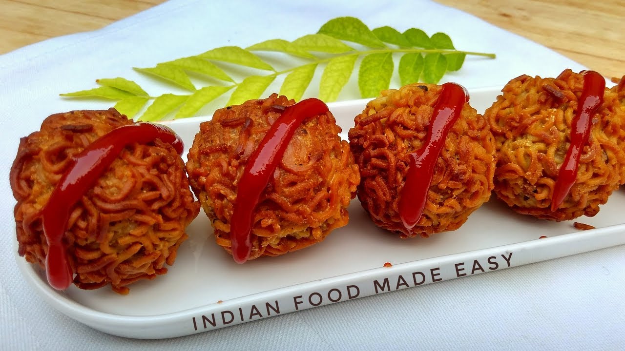 Maggi Pakora - Recipe in Hindi - by Indian Food Made Easy - Maggi ...