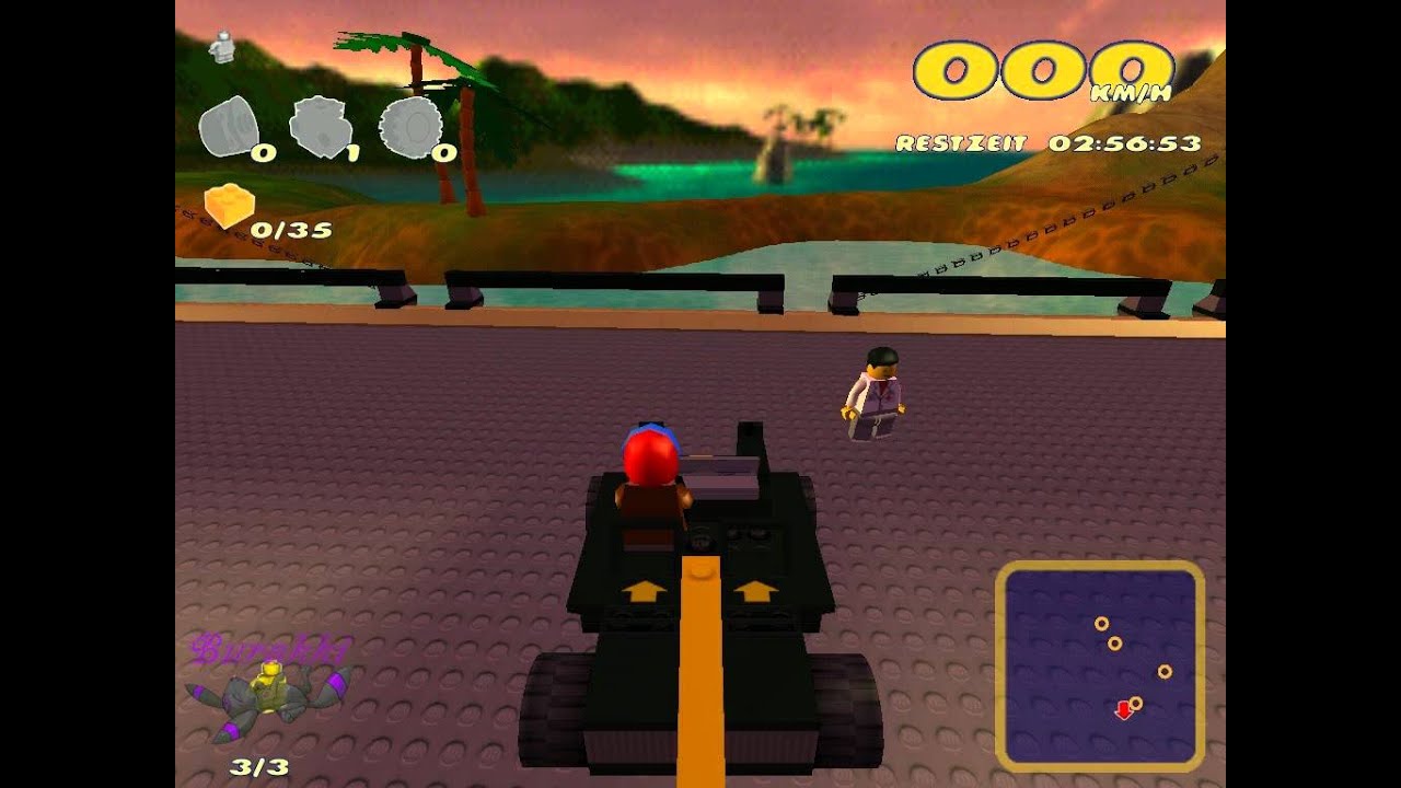 Let's Play Lego Racers 2 [German] Part 1 "Sandy Bay" - YouTube