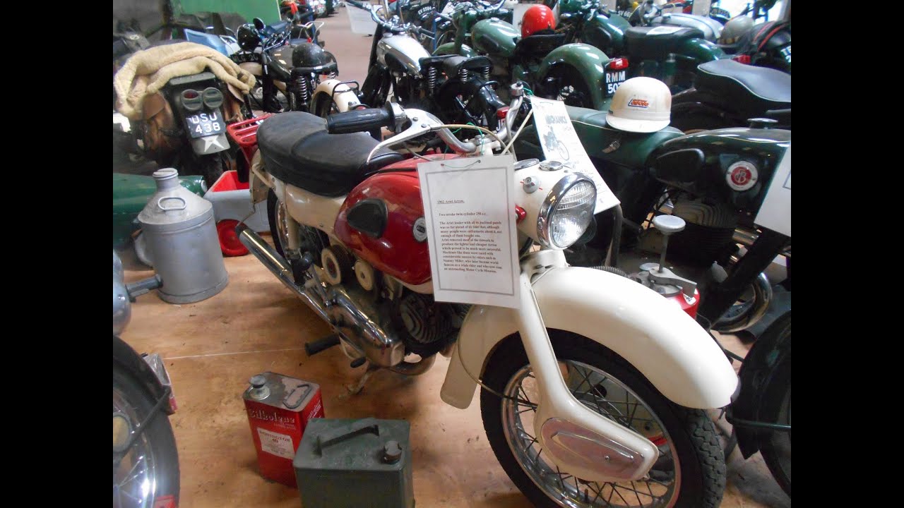 Ariel Arrow Motorcycle - YouTube