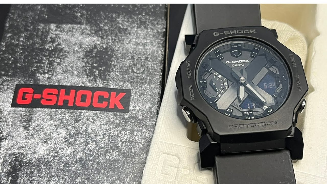 Casio G-Shock GA2300 !! Unboxing & Review . - YouTube