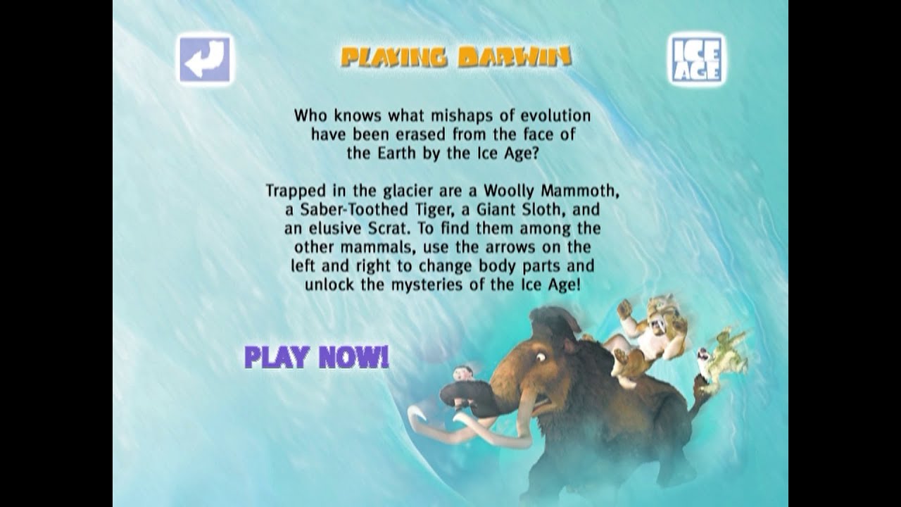 Ice Age: Super Cool Edition - Set Top Game - Playing Darwin - YouTube