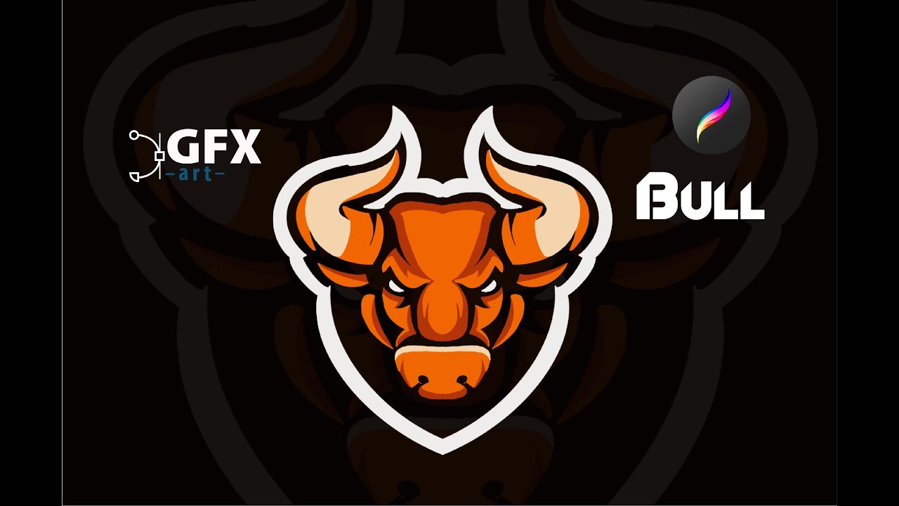 Mascot Logo Design On Ipad || Procreate - YouTube