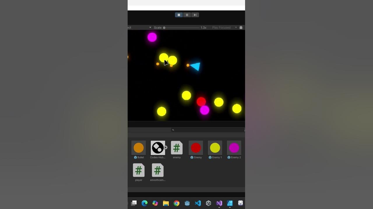 My first game made in unity (work in process) #unity2d #gamedev #Codes-Hub - YouTube
