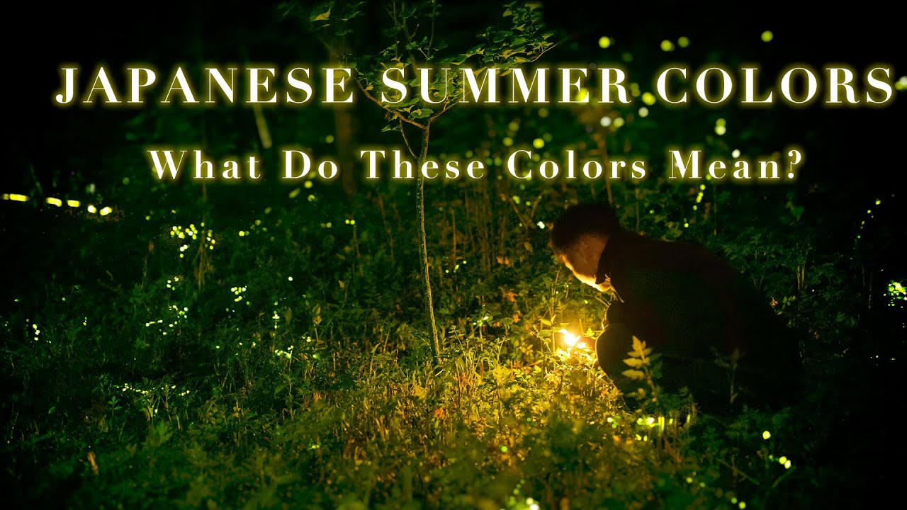 What Japanese Summer Colors Really Mean for Japanese Aesthetics - YouTube