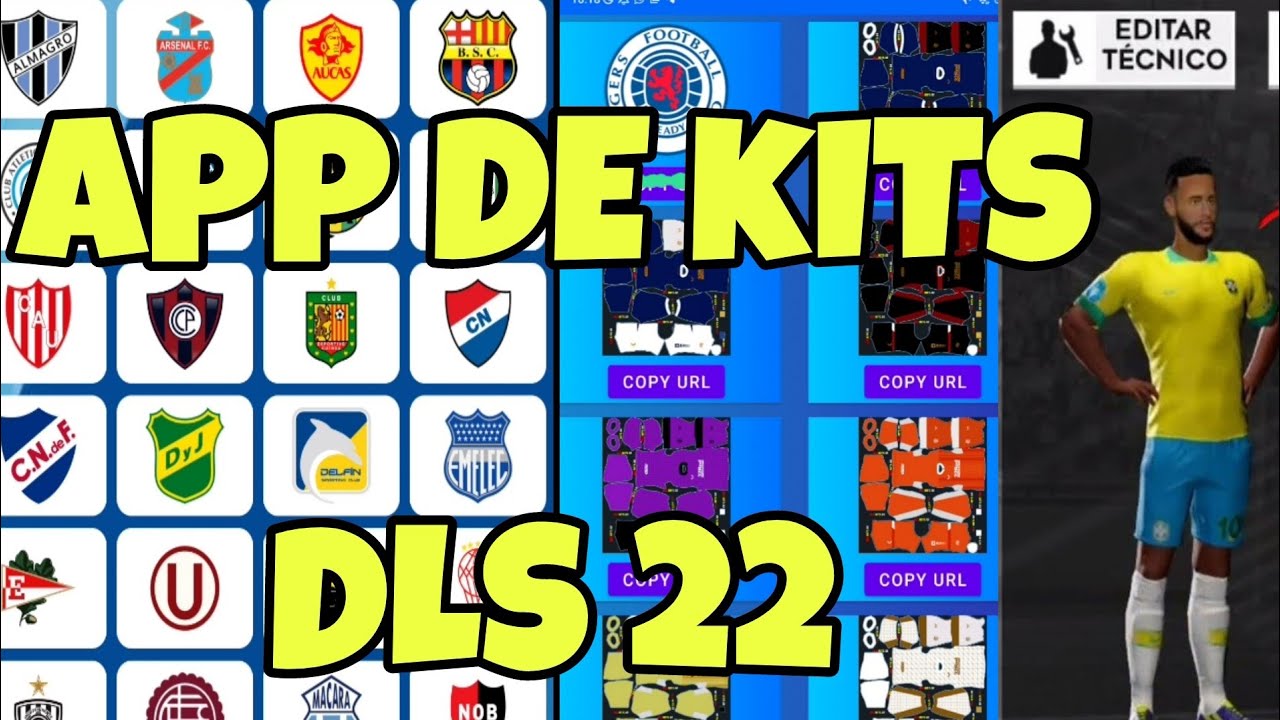 😱essa você não sabia APP com quase todos kits de uniformes do DLS-22 ...