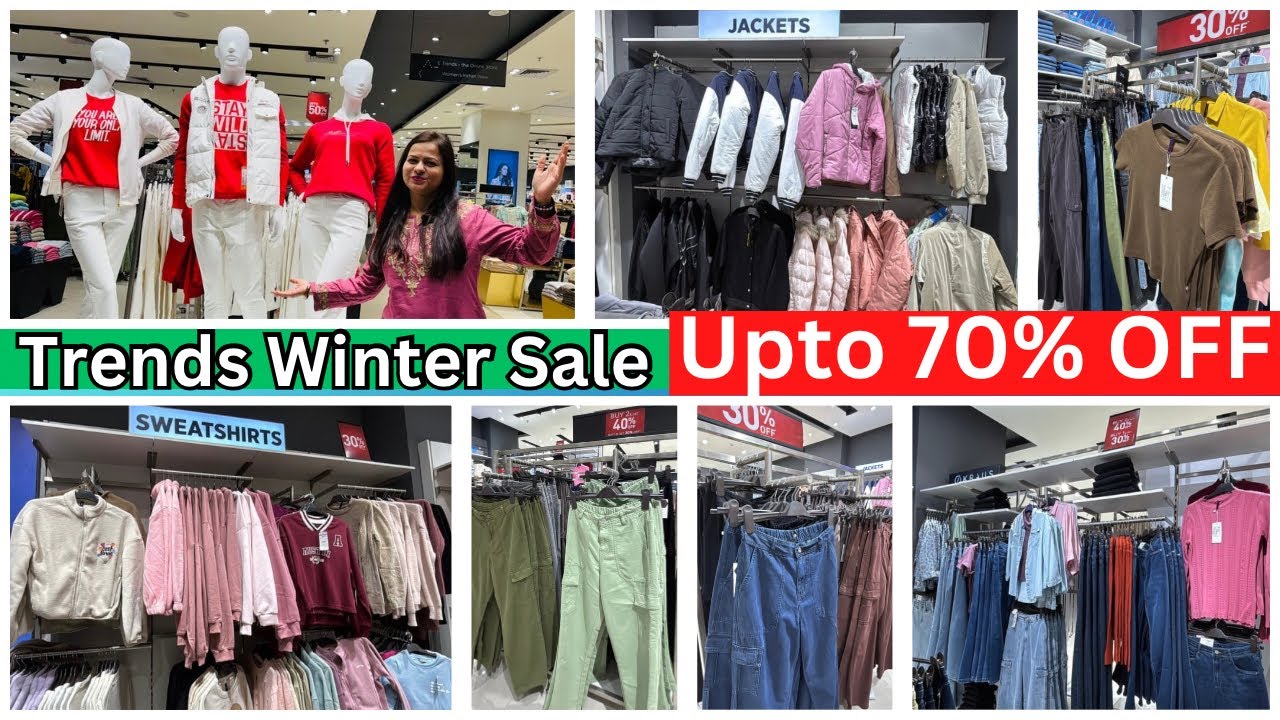 Trends Winter Sale is Live | Trends Offer upto 70% Off | New collection ...