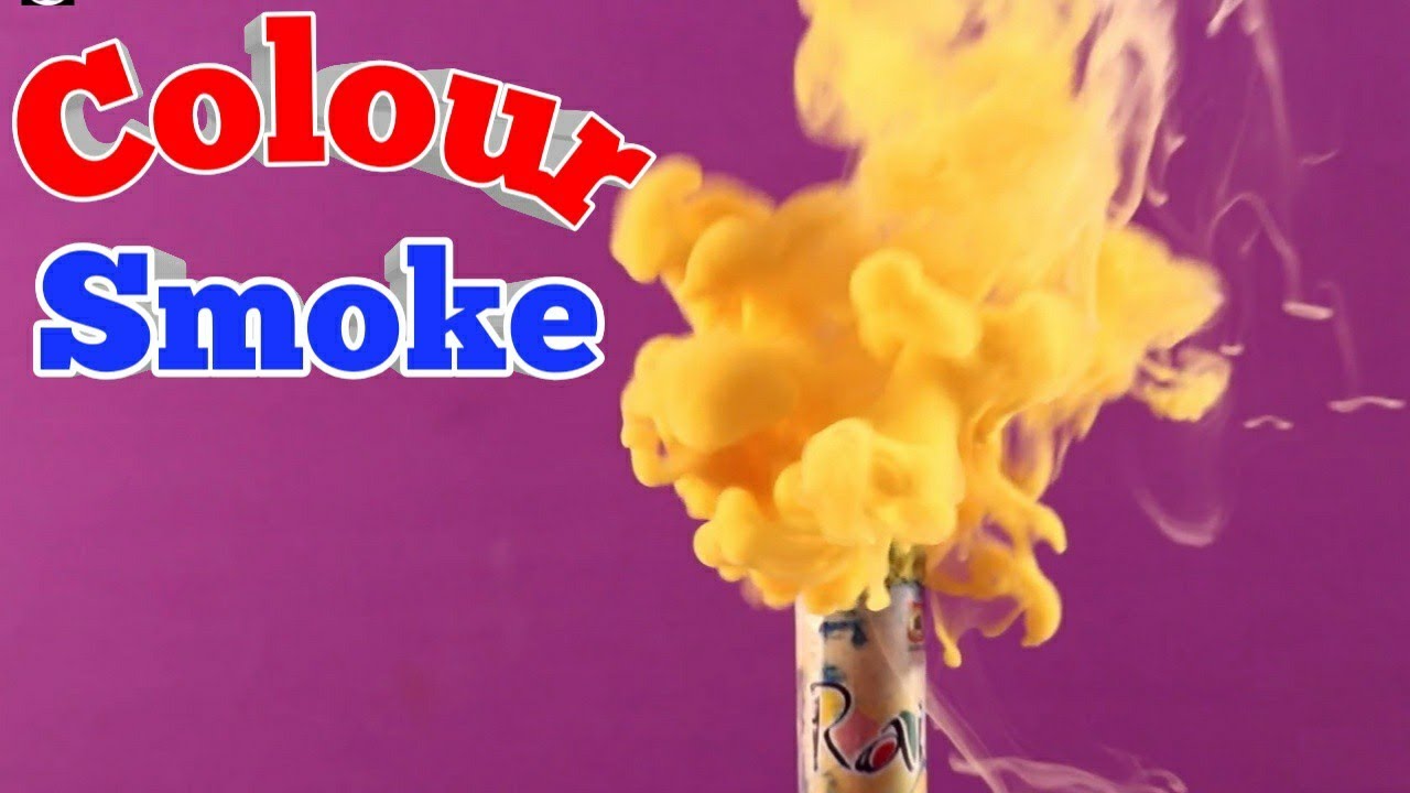Colour Smoke, color smoke, Color smoke experiment,Color smoke from ...