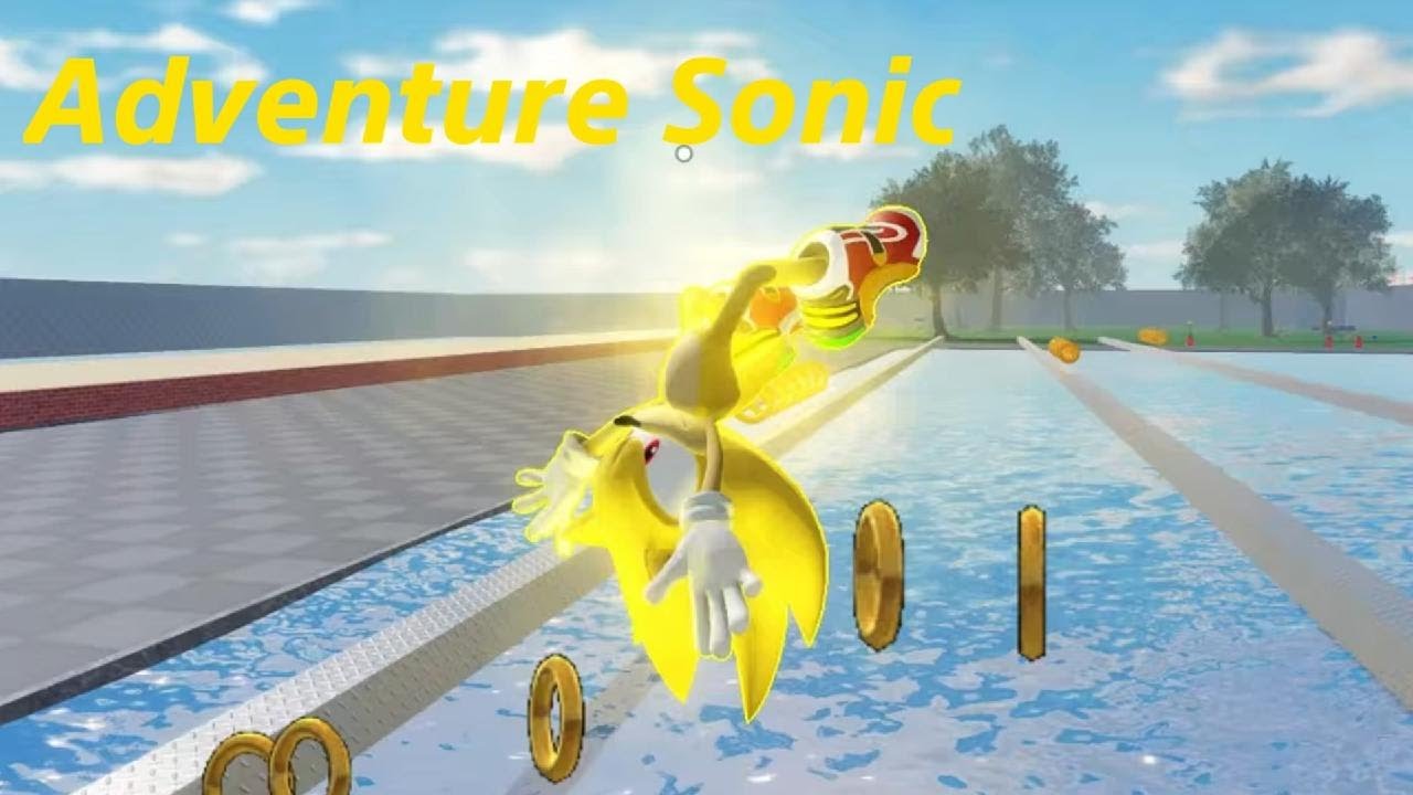 Roblox Sonic Unleashed: Adventure Sonic - YouTube