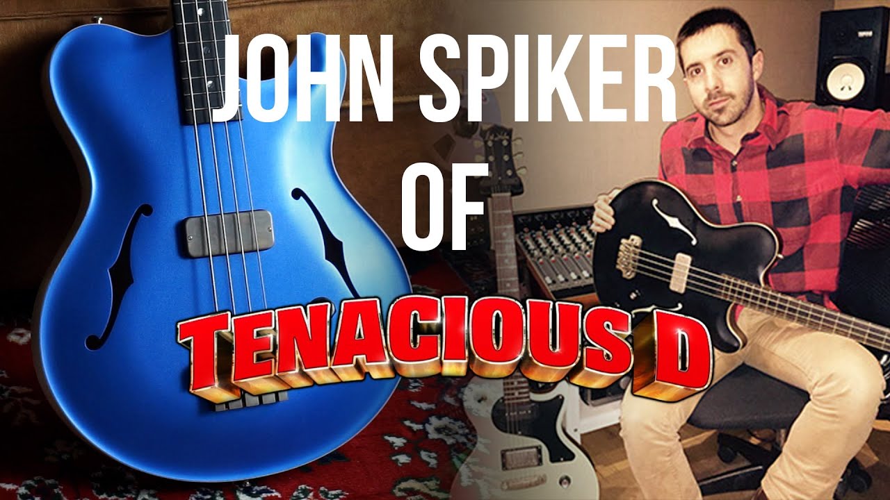 John Spiker Of Tenacious D On The Krautster II & Rietbergen Bass | Nik ...
