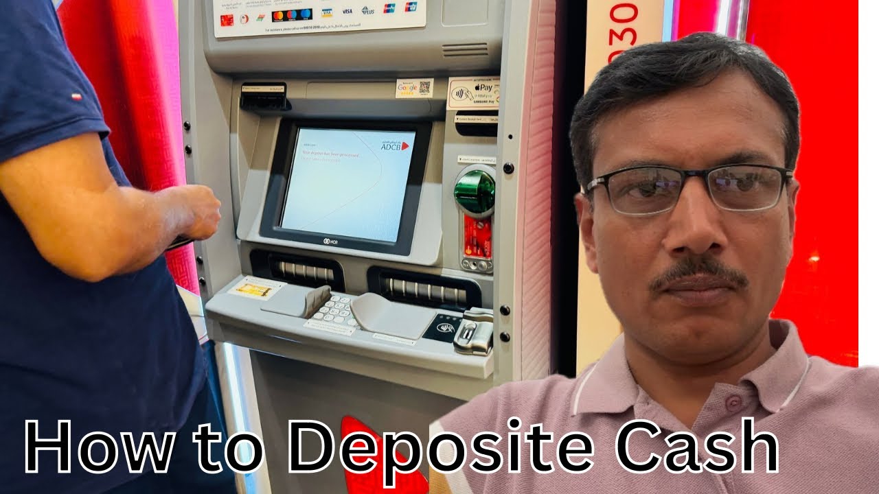 How to deposit Cash in ADCB CDM | How to deposit cash in ADCB Cash ...