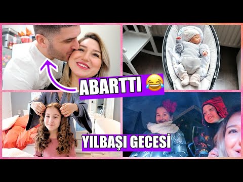 FARKLI BİR YILBAŞI GECESİ OLDU, ÇOCUĞUN HER İSTEDİĞİNİ ALDI, BEBEKLE TEMİZLİK, ALDIĞIMIZ HEDİYELER