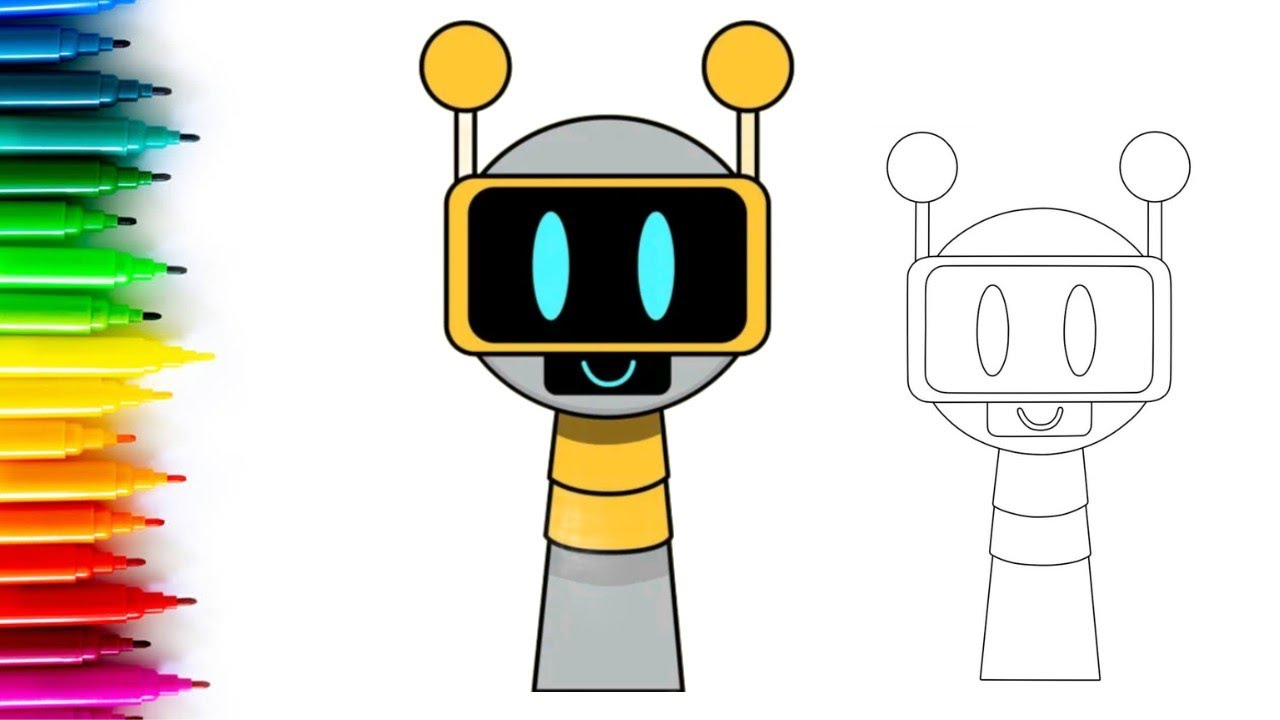 Sprunki Drawing, Painting & Coloring For Kids and Toddlers_ Child Art ...