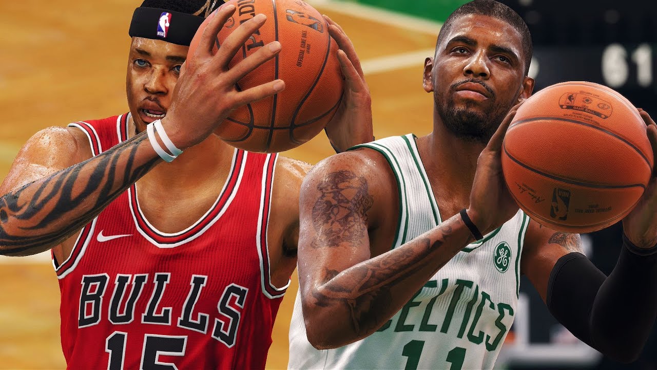 NBA LIVE 18 The One #12 - Khalil vs Kyrie NEW RIVALRY! Kyrie Ankles ...