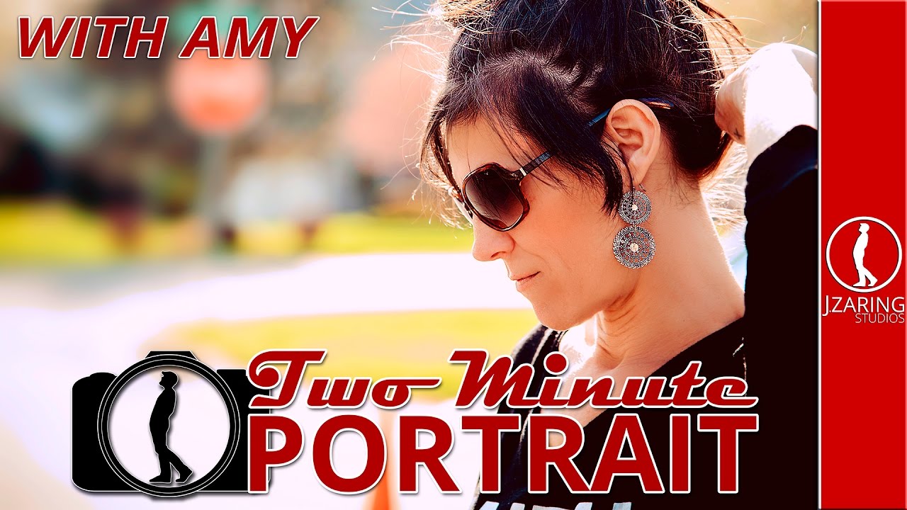 Two Minute Portrait with Amy: Minimalist Photography Gear - YouTube
