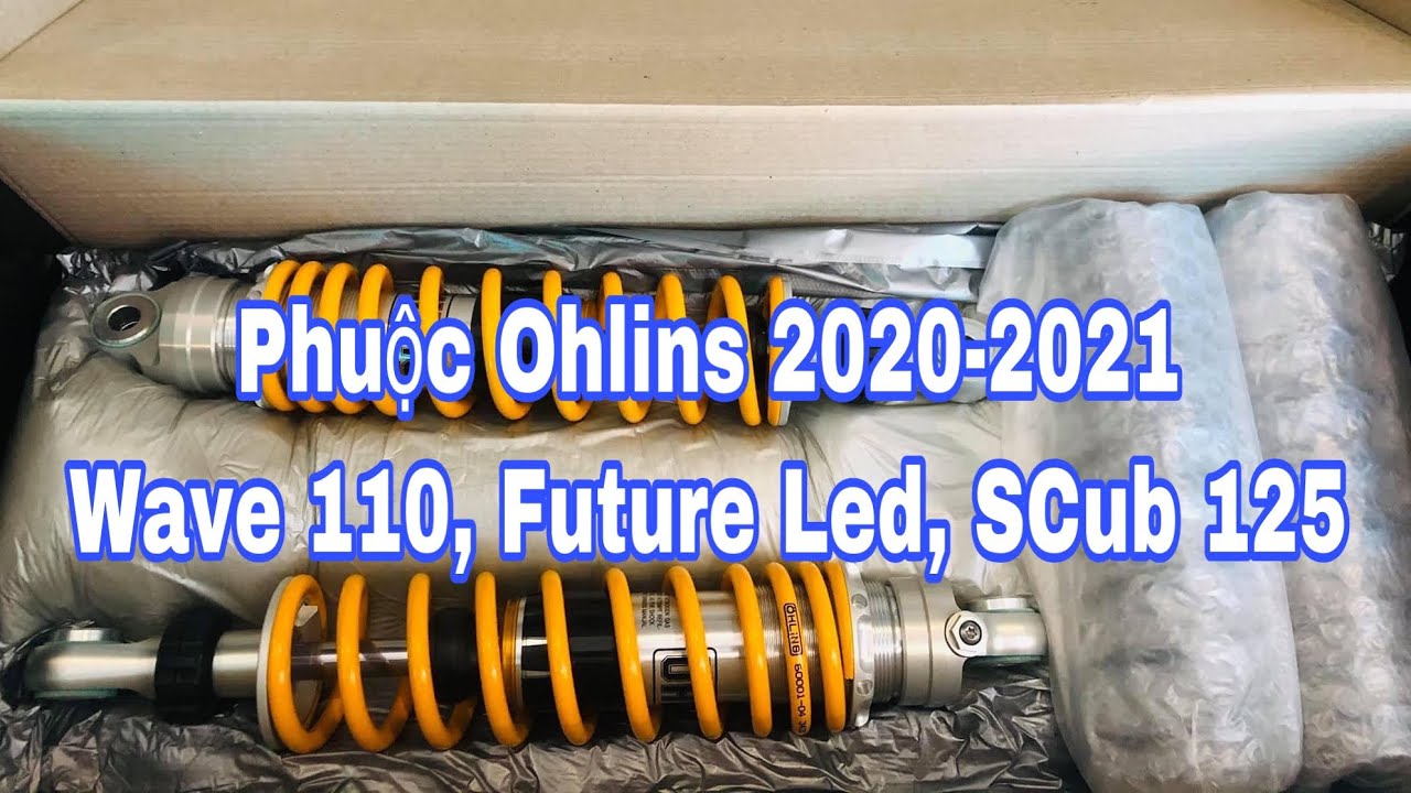 31. Phuộc Ohlins size zin cho Future Led, Super Cub 125, Wave 110 ...