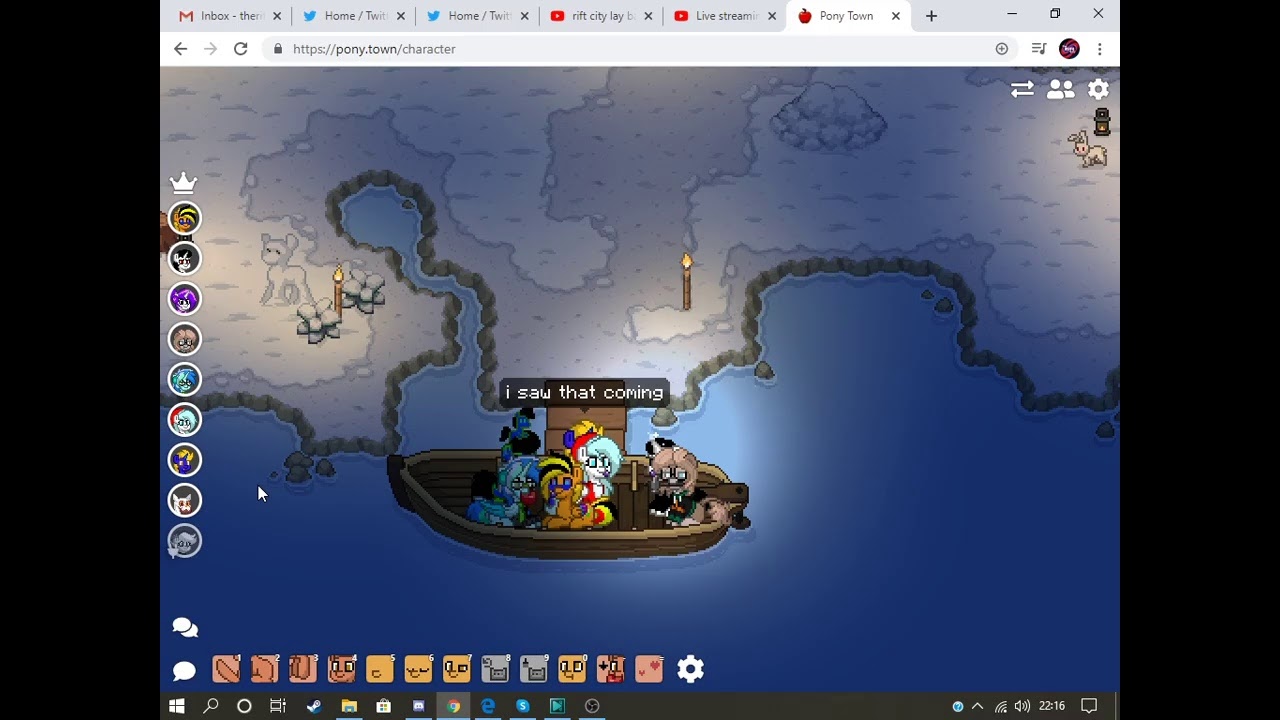 rift city lay back Sunday ponytown stream - YouTube