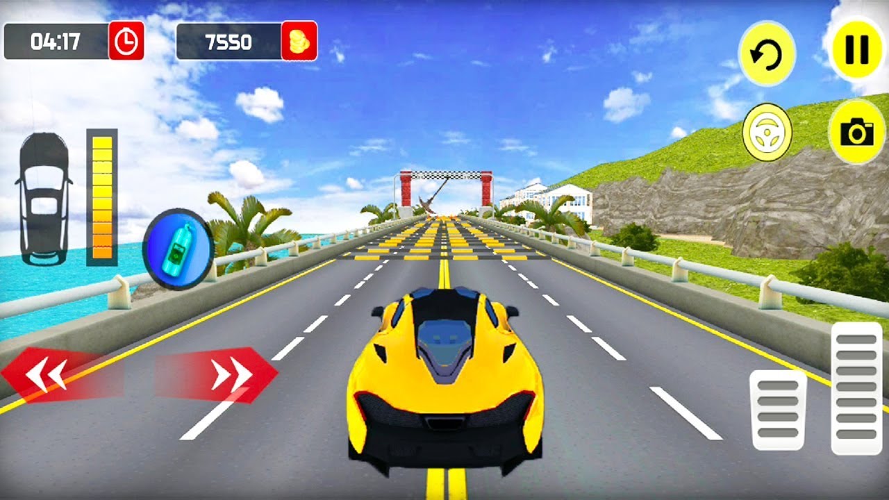 100 Speed Bumb Car GT Stunt Ride #2 | Car games | Car Racing game | Car ...
