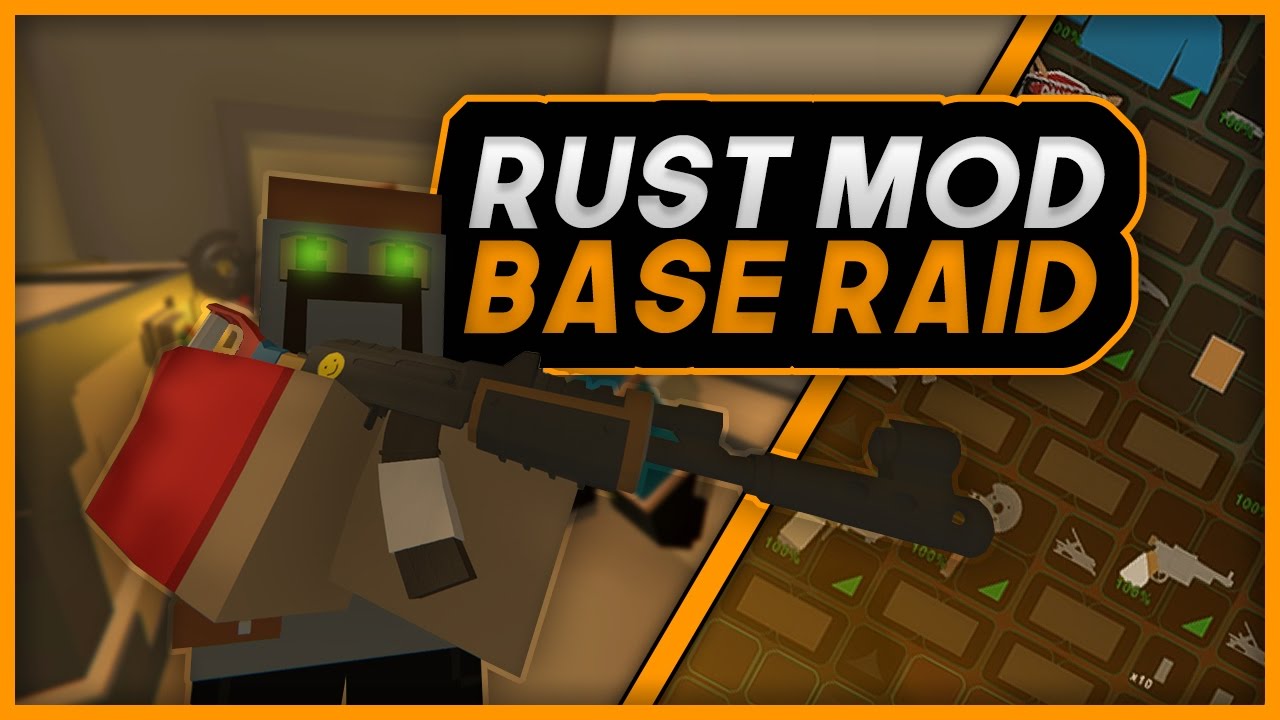 Unturned Rust Mod Base Raid - Rust In Unturned Base Raid - YouTube