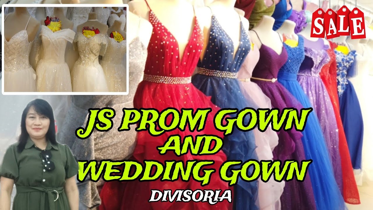 MGA NAKASALE JS PROM GOWN, BALL GOWN, DEBUT AND WEDDING GOWN WITH ...