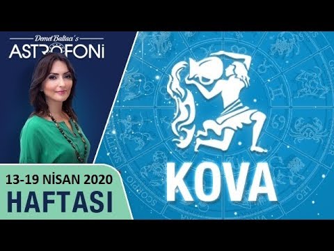 Kova Burcu 13-19 Nisan HAFTALIK Burç Yorumu, Demet Baltacı ile (Astroloji)