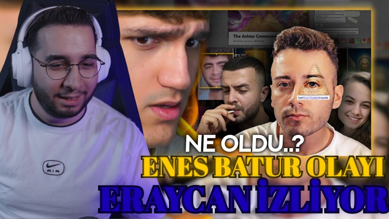 @erayozkenar ENES BATURA NE OLDU ? ENES BATUR OLAYI İZLİYOR @CharmQuell ...